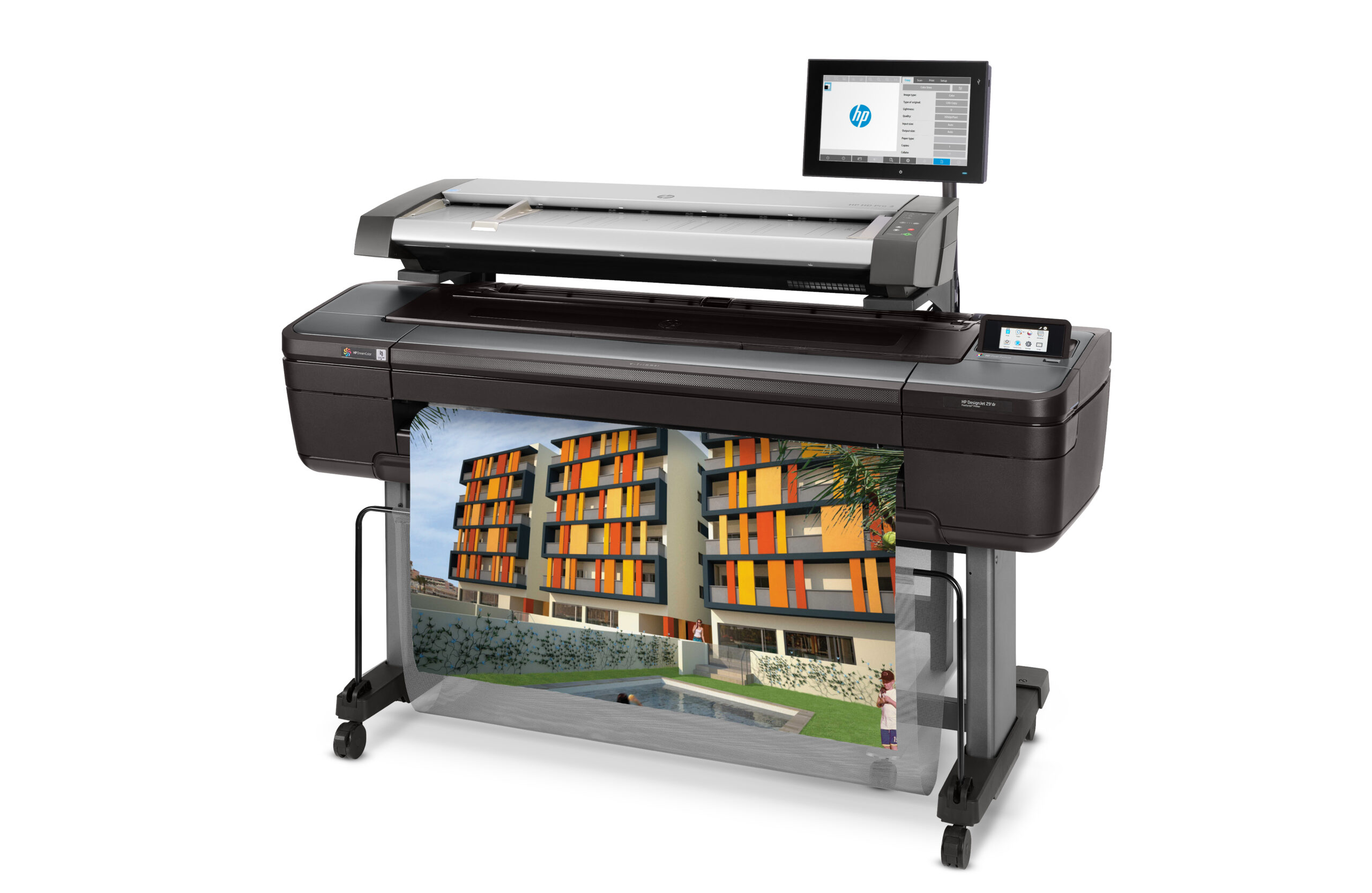 Plotter multifunción HP DesignJet HD Pro 2 de 44″ - Control Service Group